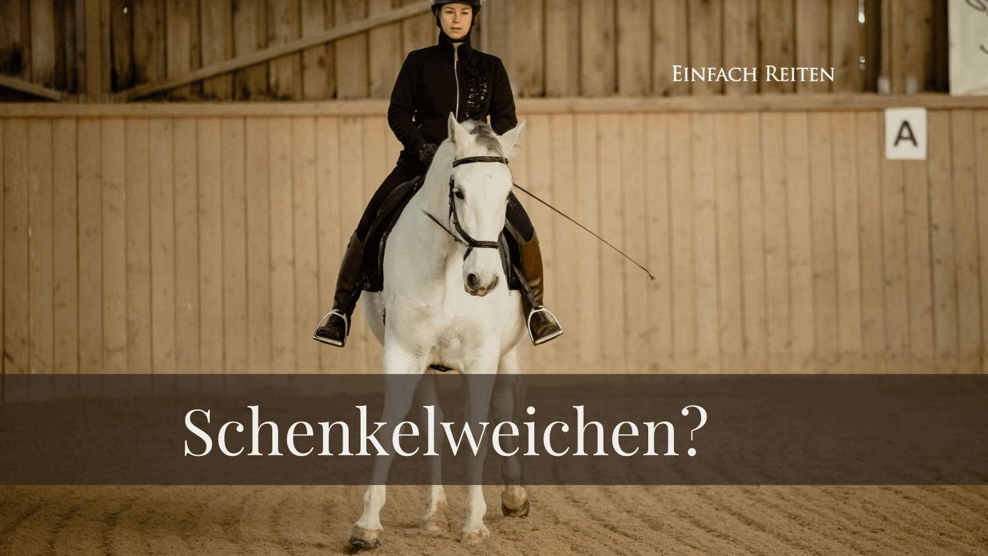 Schenkelweichen: Hilfengebung vs. Haltungsschaden? - Einfach Reiten